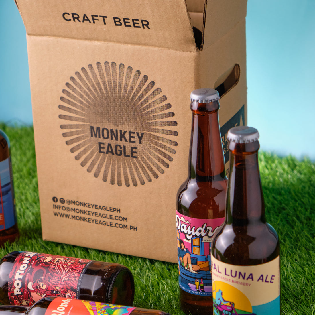 6-pack Sampler – Monkey Eagle Brewery